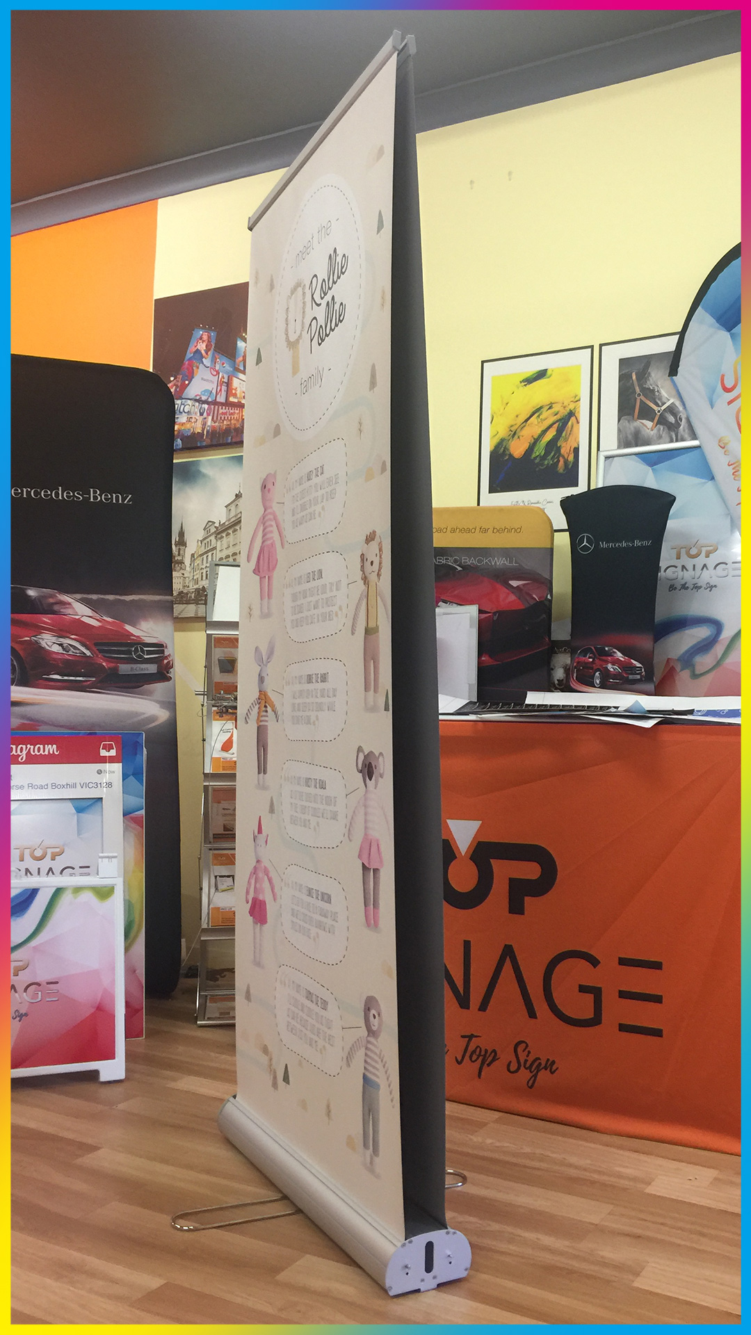 Pull up banner | Top Signage