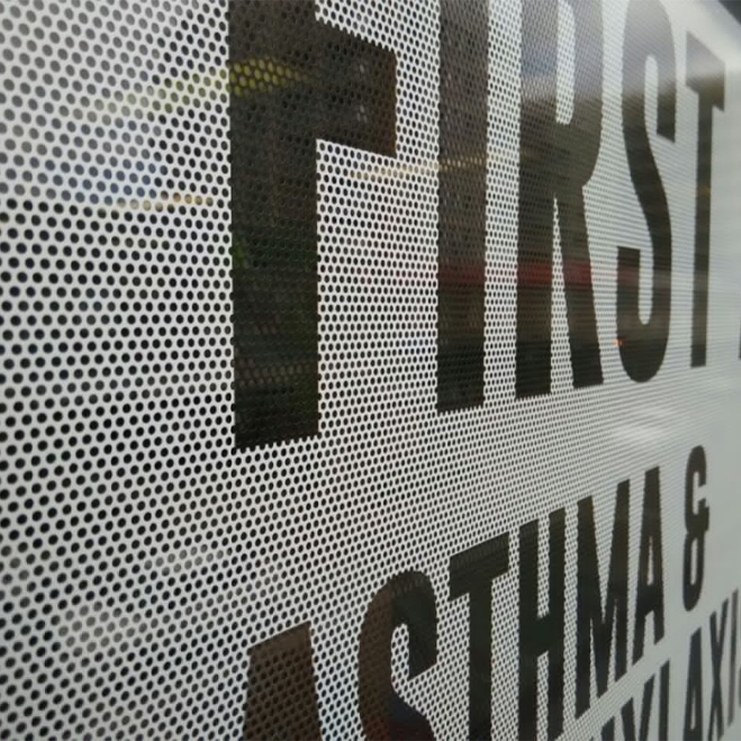 One Way Vision Window Film | Top Signage