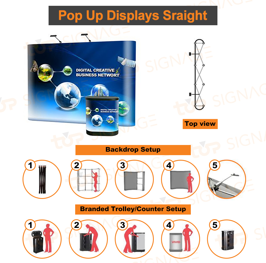 Pop Up Wall | Same day printing and delivery