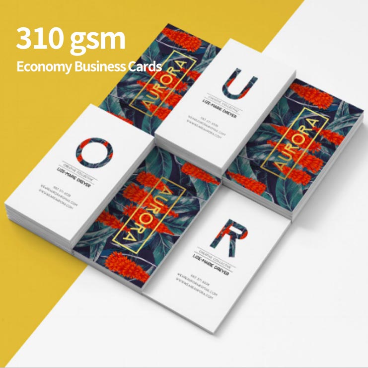 Economy Business Cards | Top Signage