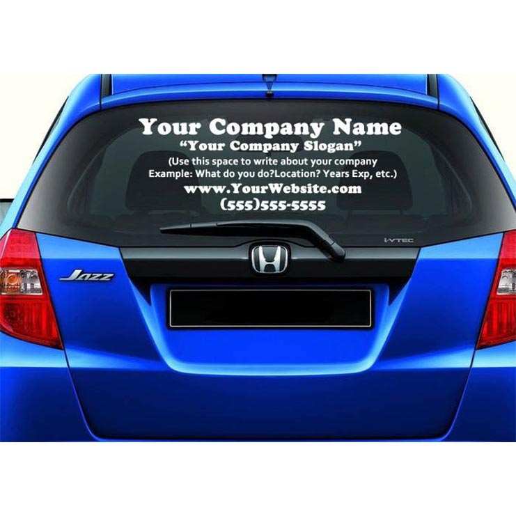 Car Vinyl Sticker | Top Signage