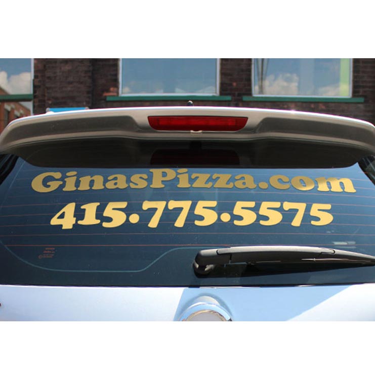 Car Vinyl Sticker | Top Signage