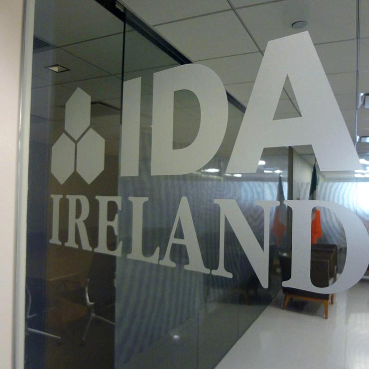 Frosted Window Sticker