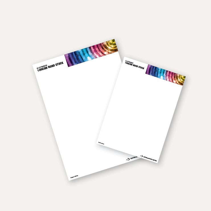 Letterheads A5 (148mmx210mm)