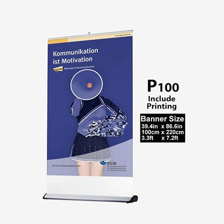 Premium Pull Up Banner P100（1000mmx2200mm） | Top Signage