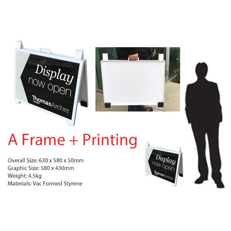 Real Estate A Frame Sign RE60（590mmX440mm）