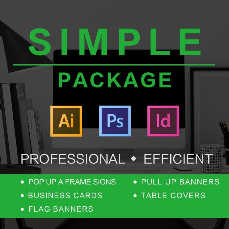 Simple Package | Top Signage