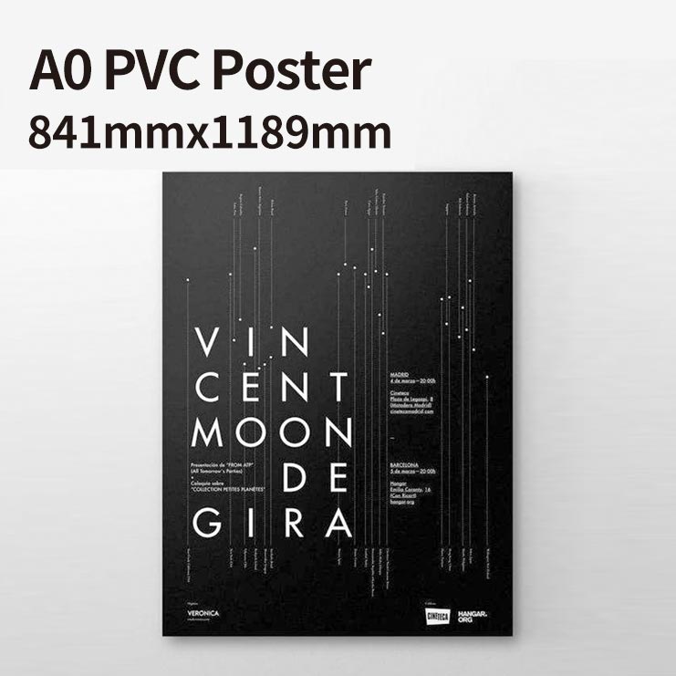 PVC Poster A0(841mmx1189mm) | Top Signage